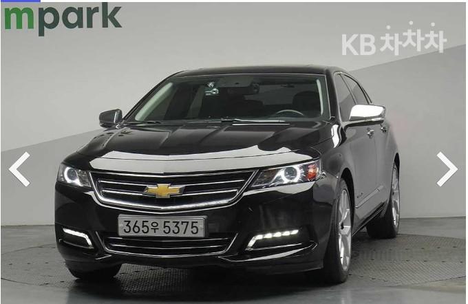 한국GM 임팔라 · 가솔린 · 인천 | 매물번호(20907472) | KB차차차